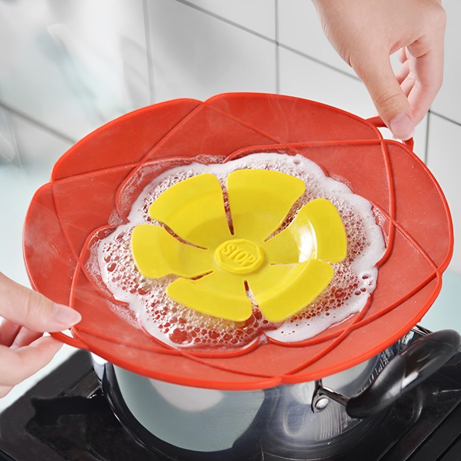 Spill Stopper Silicone Pot Lid Cover | Boil Over Spill Stopper Lid ...