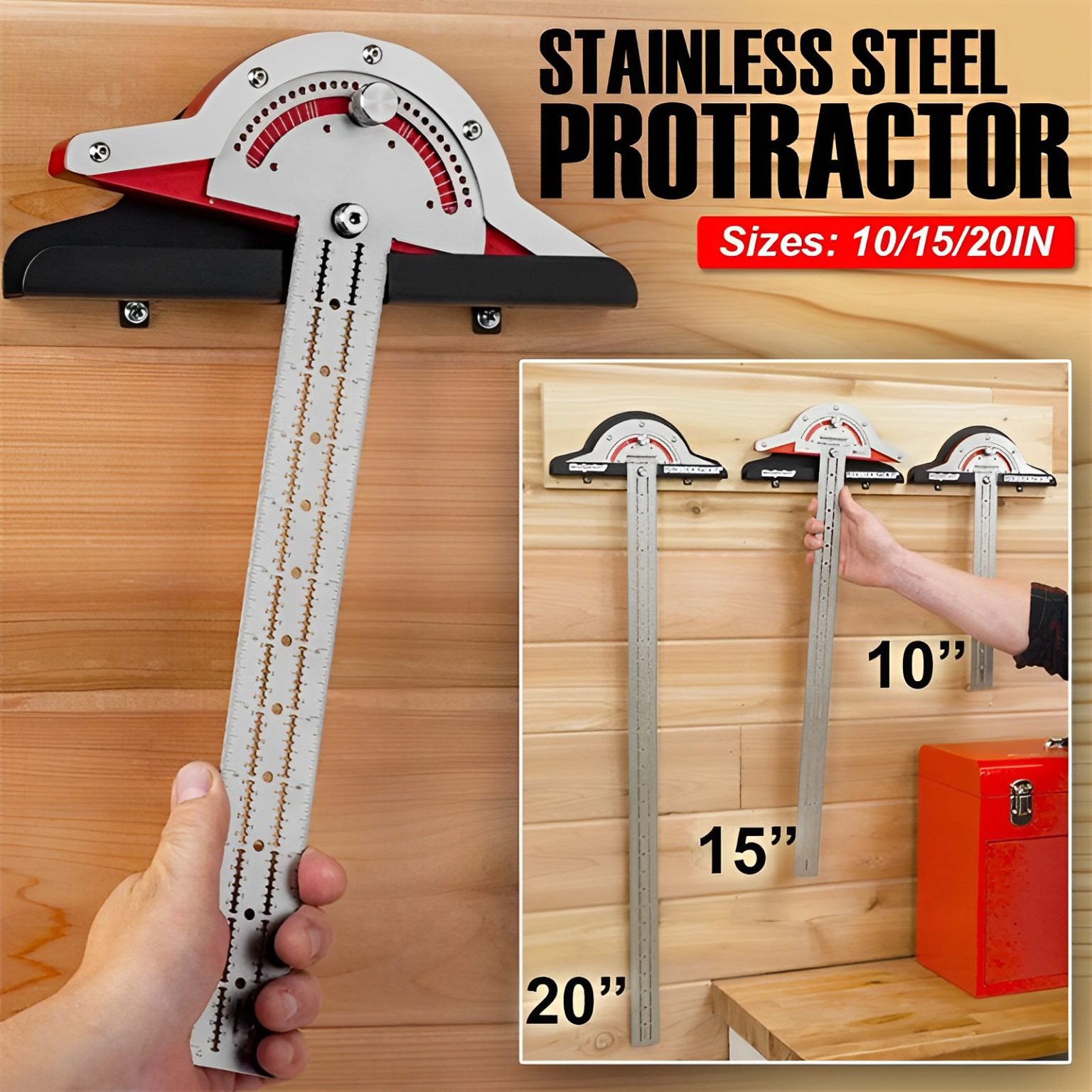 Best Woodworking Edge Ruler Ultra Precision Marking Adjustable T Square ...