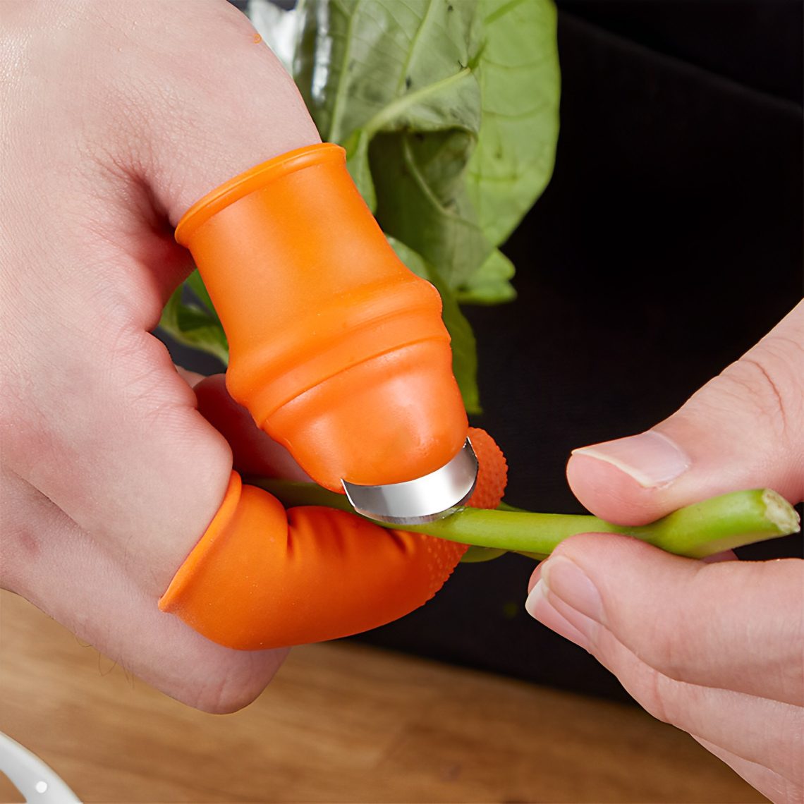 Garden thumb knife cutter | Orange thumb garden tool - Usamerica.shop