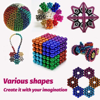 Multi Colored DigitDots 216 Pcs Magnetic Balls - Usamerica.shop