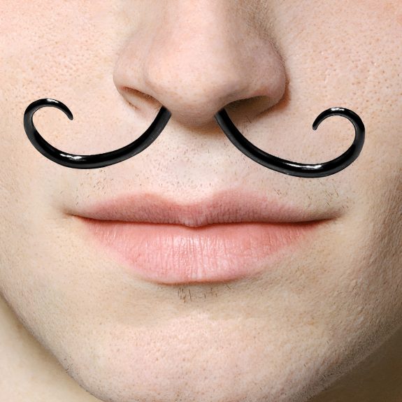 Mustache Septum Nose Ring - Usamerica.shop